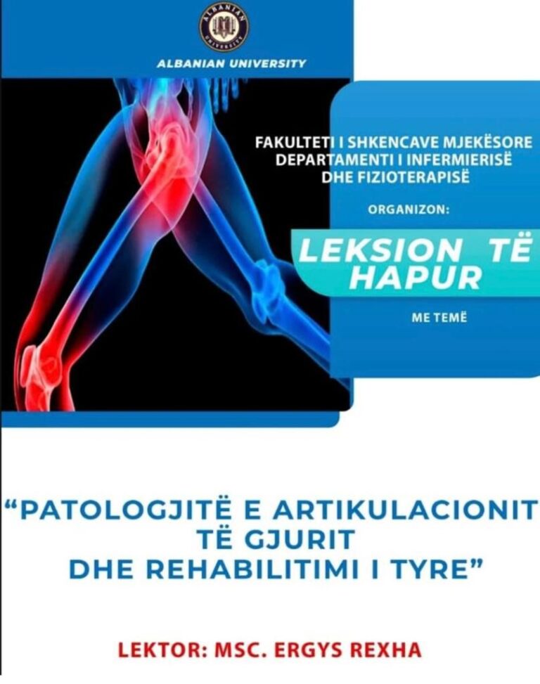 Open lecture on “Knee Joint Pathologies and their Rehabilitation ...